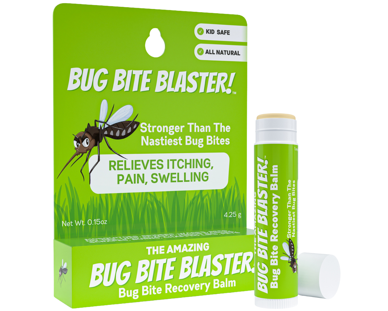 Bug Bite Itch Relief | Organic & All-Natural Product. Bug Bite Blaster
